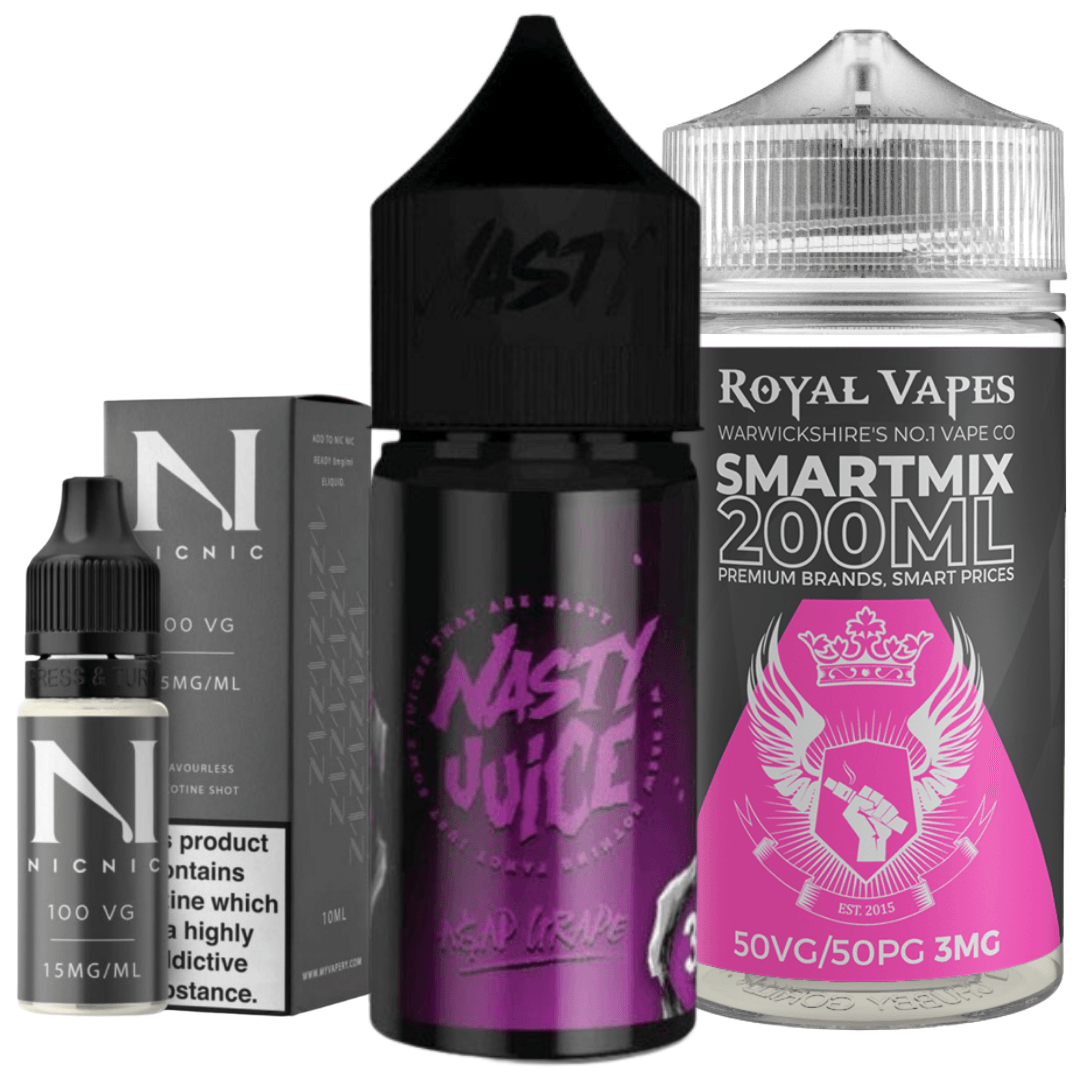 Nasty Juice Nasty Juice ASAP Grape SmartMix 200ml – Royal Vapes