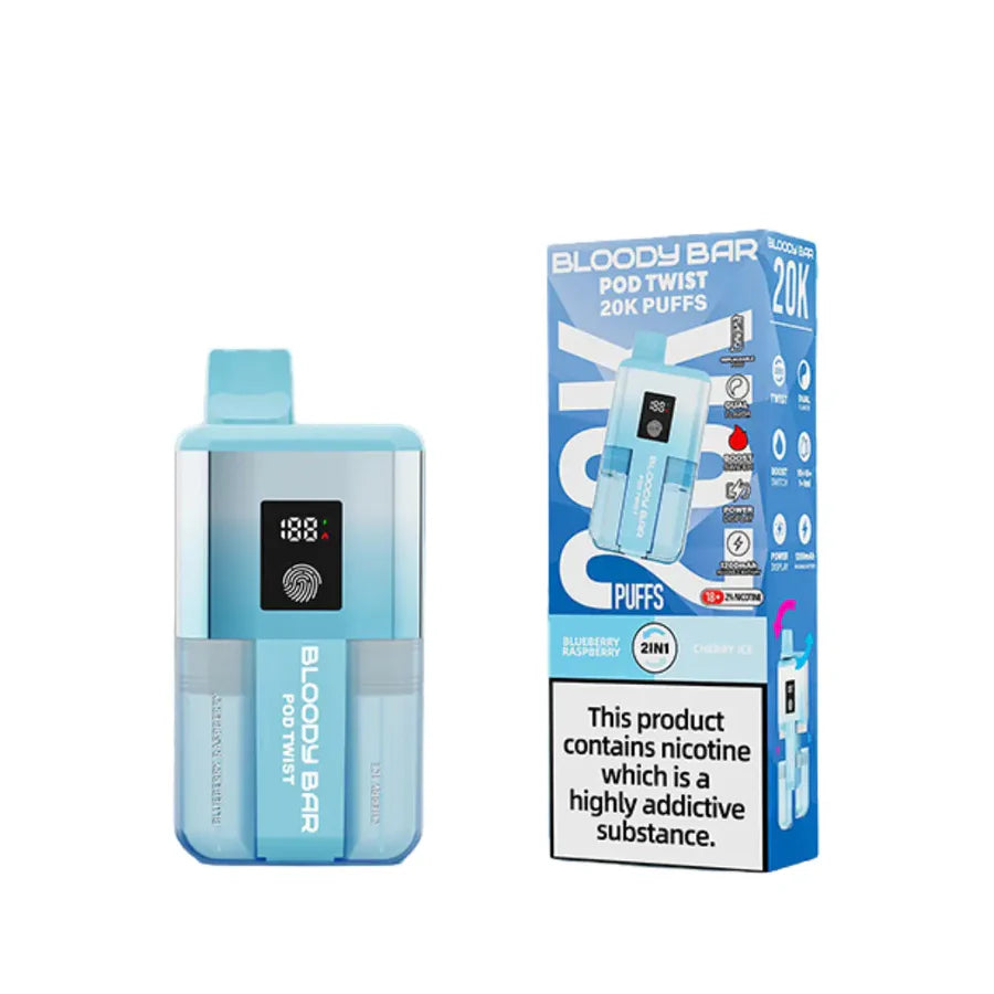 Bloody Bar Pod Twist 20K Pod Twist 20K Prefilled Pod Kit – Royal Vapes
