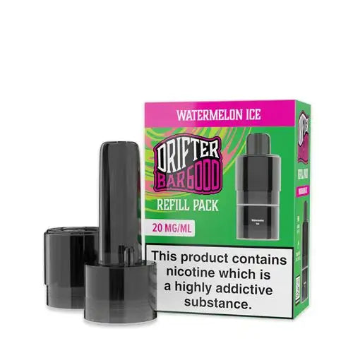 Drifter Bar Watermelon Ice 6000 Prefilled Pod – Royal Vapes