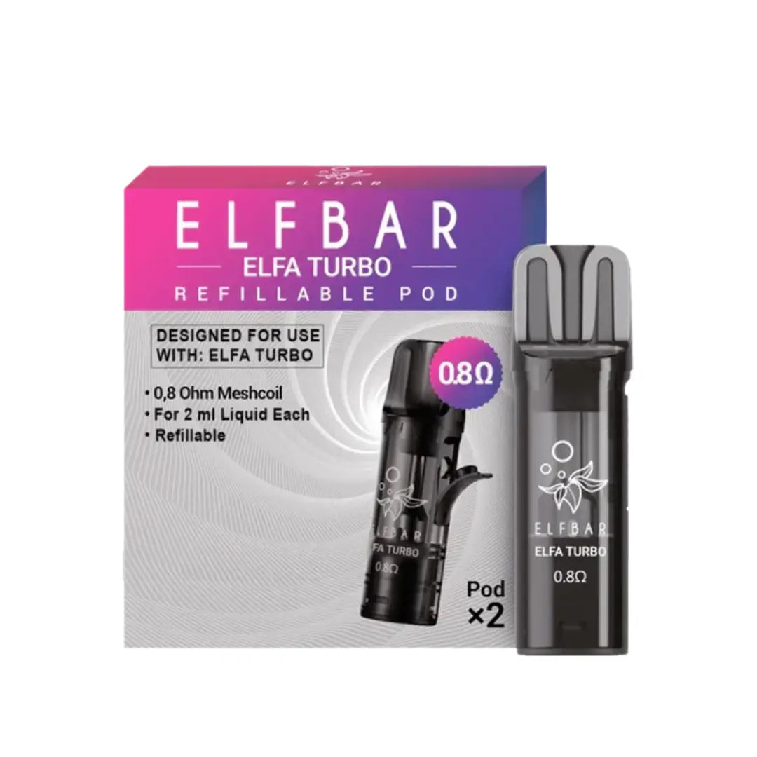 Elf Bar Elfa Turbo Pods (2 Pack) – Royal Vapes