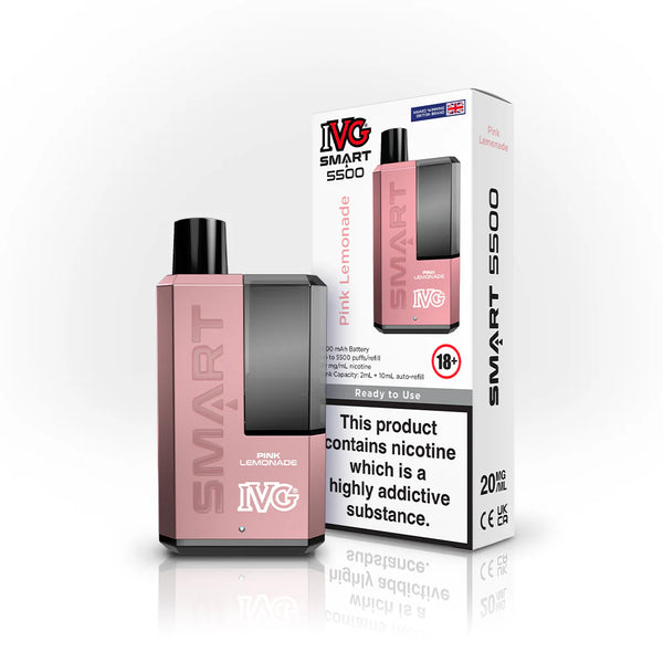 IVG SMART 5500 Pink Lemonade 5500 Disposable Vape – Royal Vapes