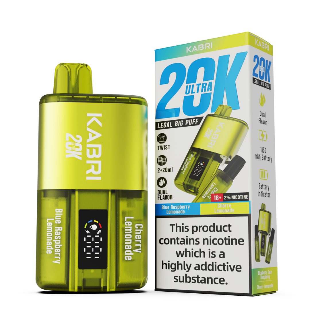 Kabri Kabri 20K Ultra 20000 Disposable Vape – Royal Vapes