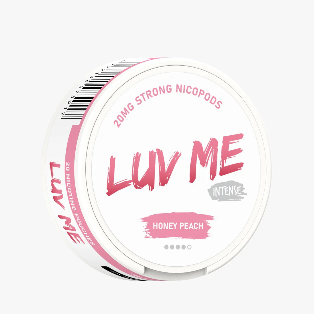 LUV ME INTENSE Honey Peach Nicotine Pouches – Royal Vapes