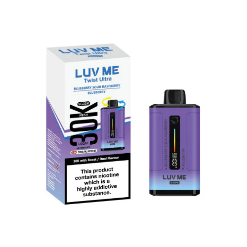 LUV ME 30K Twist Ultra 30K 2-in-1 Disposable Vape – Royal Vapes