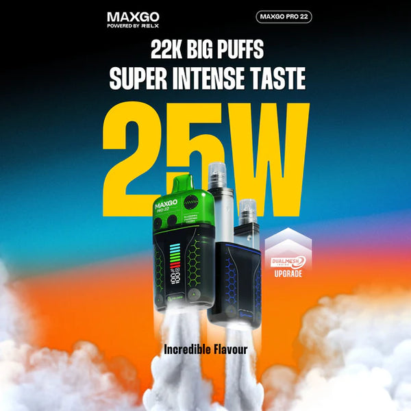 RELX RELX Maxgo Pro 22000 Disposable Vape – Royal Vapes