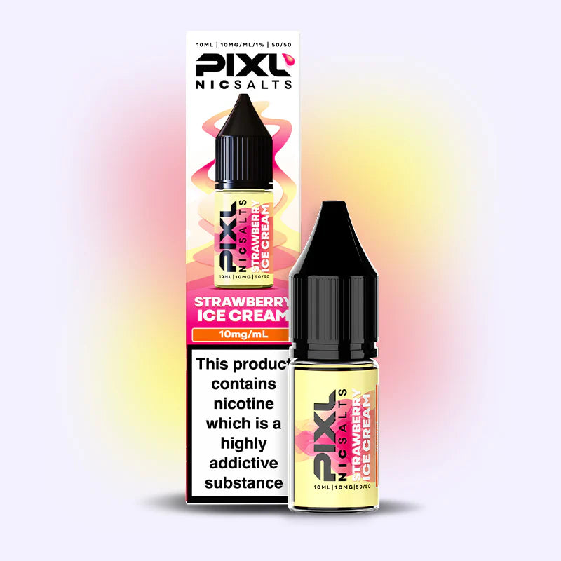 PIXL Strawberry Ice Cream Nic Salt 10ml – Royal Vapes