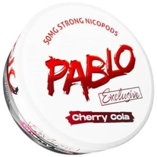 Pablo Exclusive Cherry Cola Nicotine Pouches – Royal Vapes