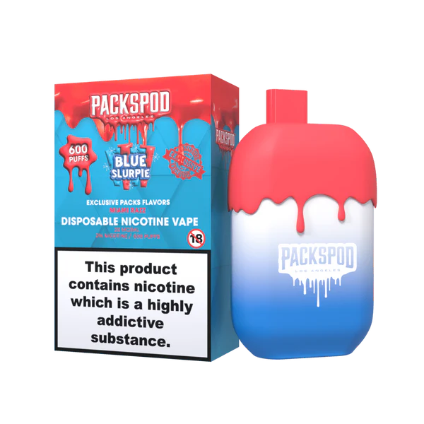 Packwoods Packspod Blue Slurpie Disposable – Royal Vapes