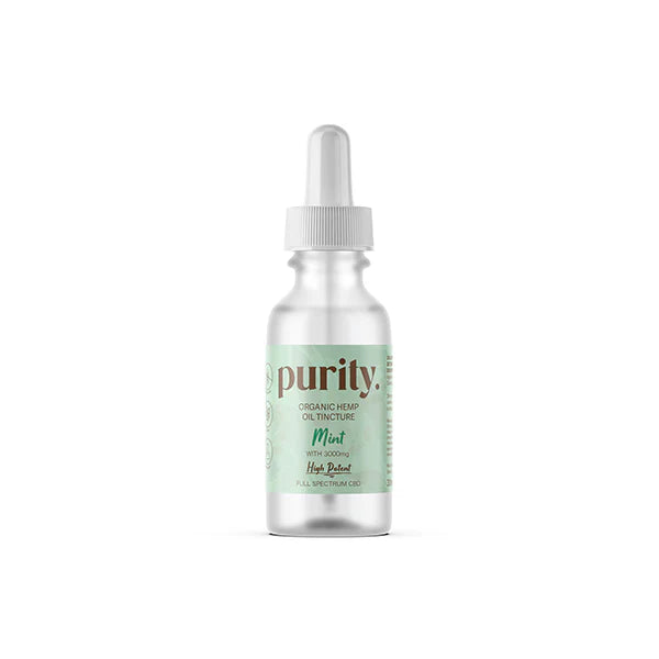 Purity Mint Full Spectrum CBD Drops 30ml 1500mg – Royal Vapes