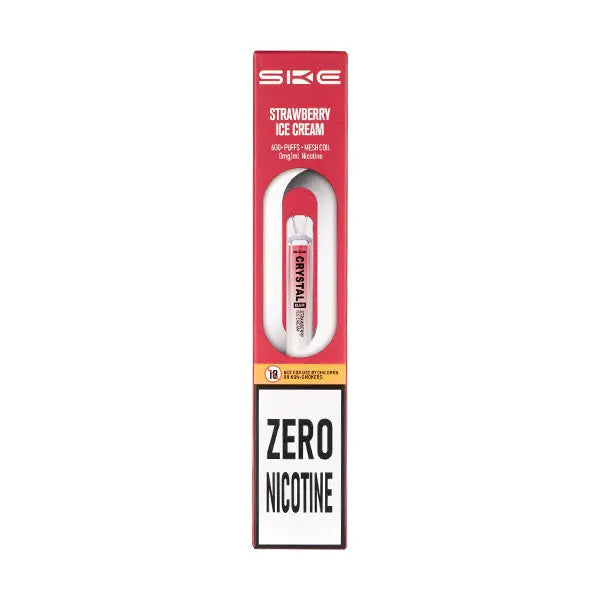 SKE Crystal Zero Strawberry Ice Cream Disposable Vape – Royal Vapes