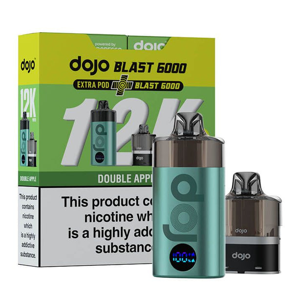 Vaporesso Dojo Blast 12000 Double Apple 12K 12000 Disposable Vape ...