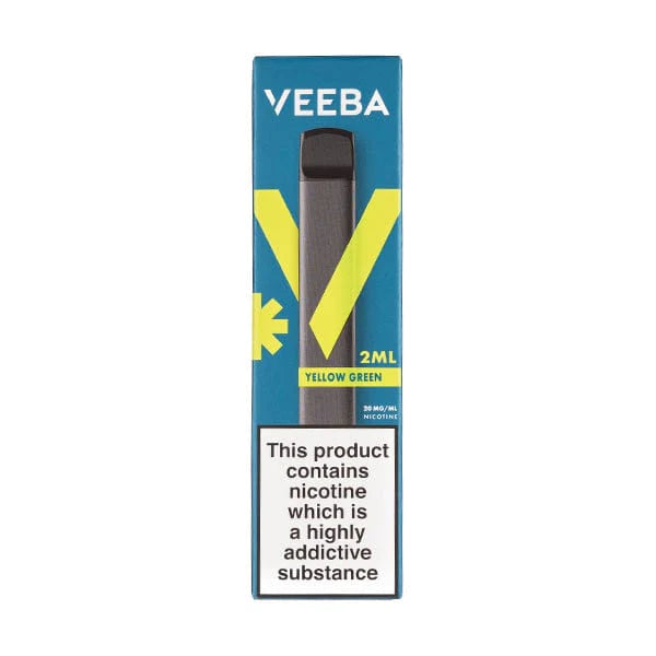 Veeba Yellow Green Disposable – Royal Vapes