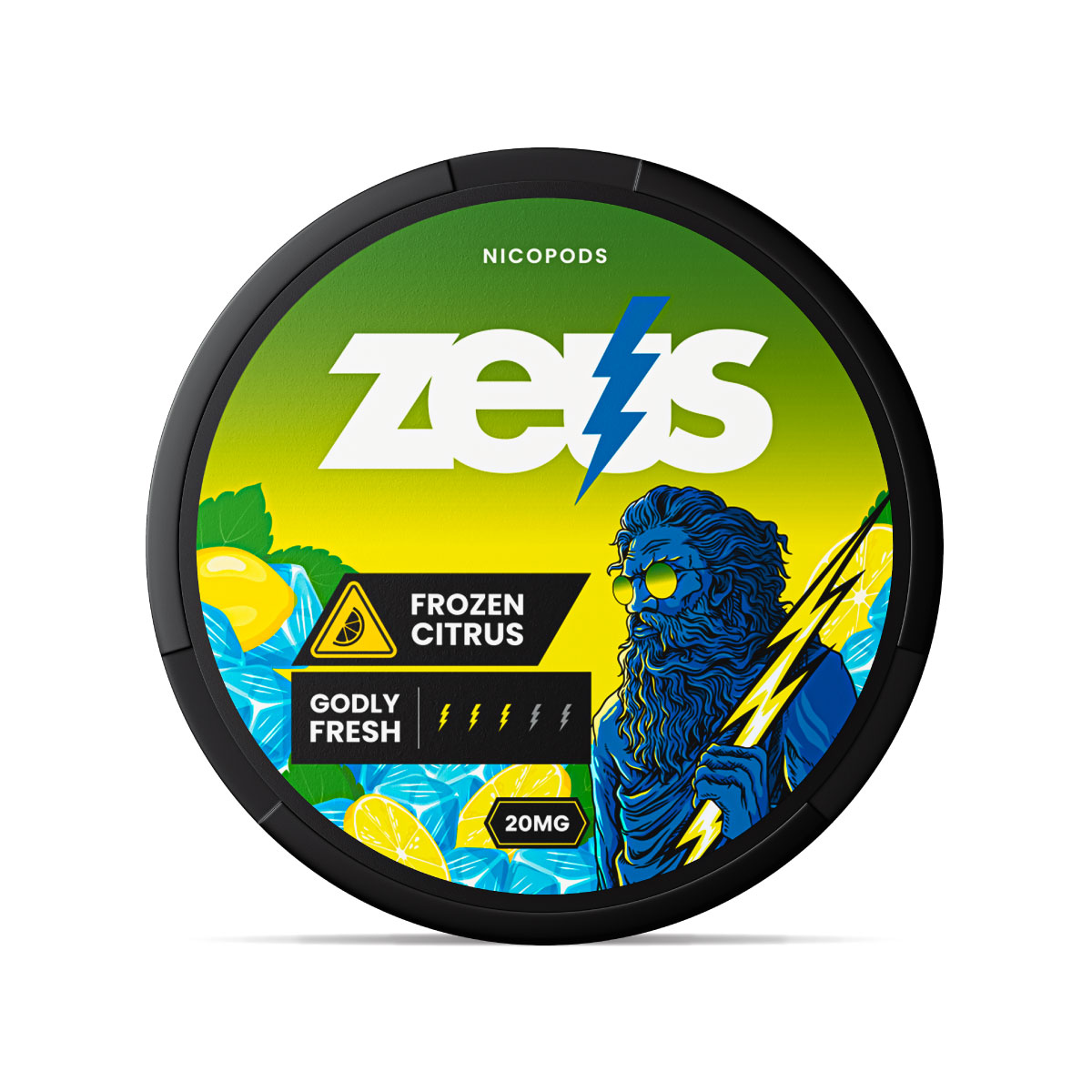 Zeus Frozen Citrus Nicotine Pouches – Royal Vapes