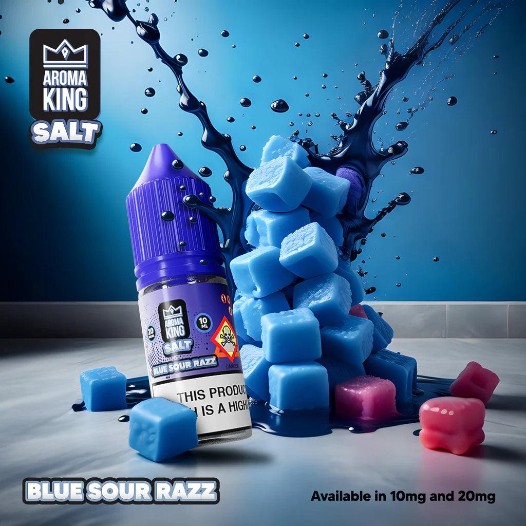 Aroma King Nic Salts Blue Sour Razz Nic Salt 10ml – Royal Vapes