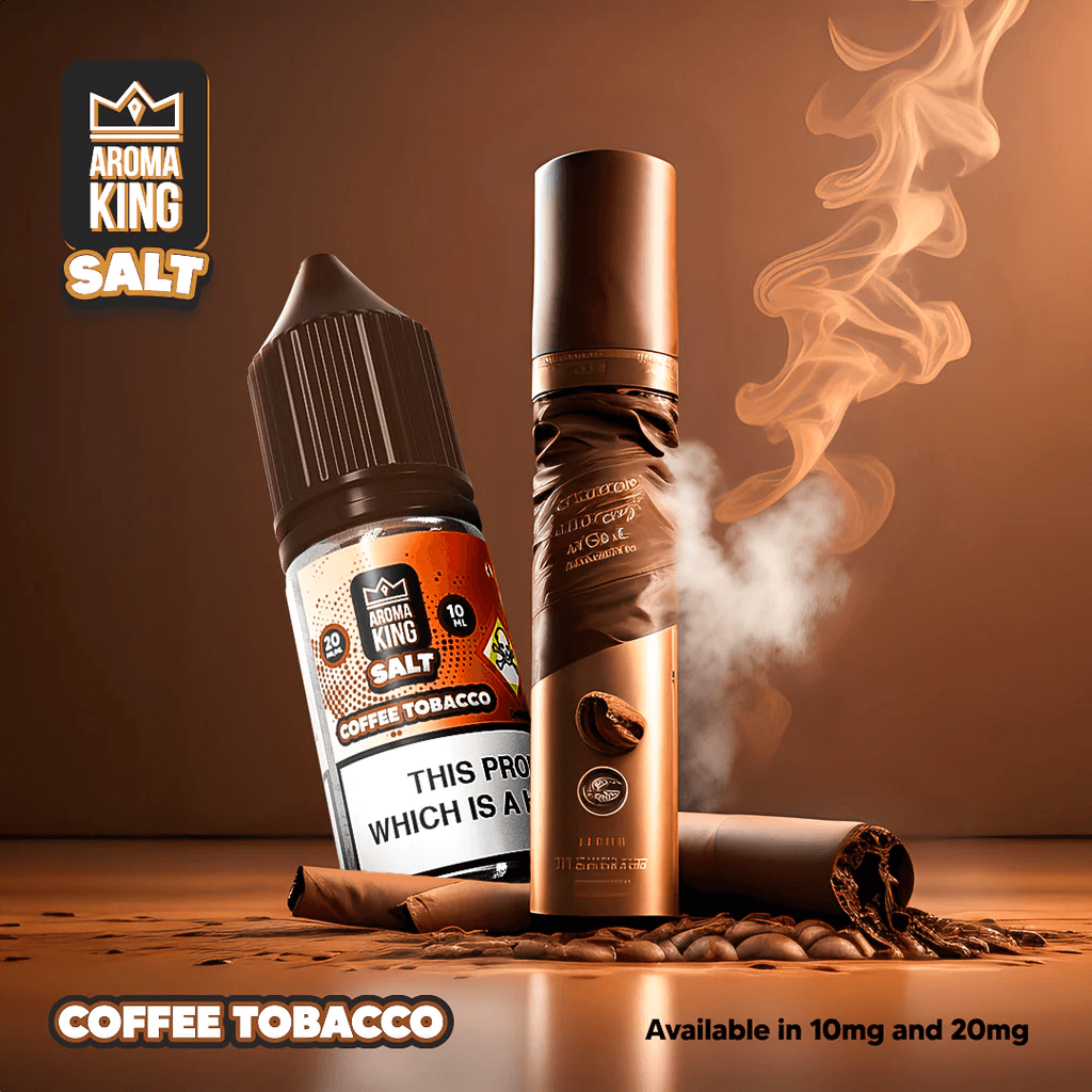 Aroma King Nic Salts Coffee Tobacco Nic Salt 10ml – Royal Vapes