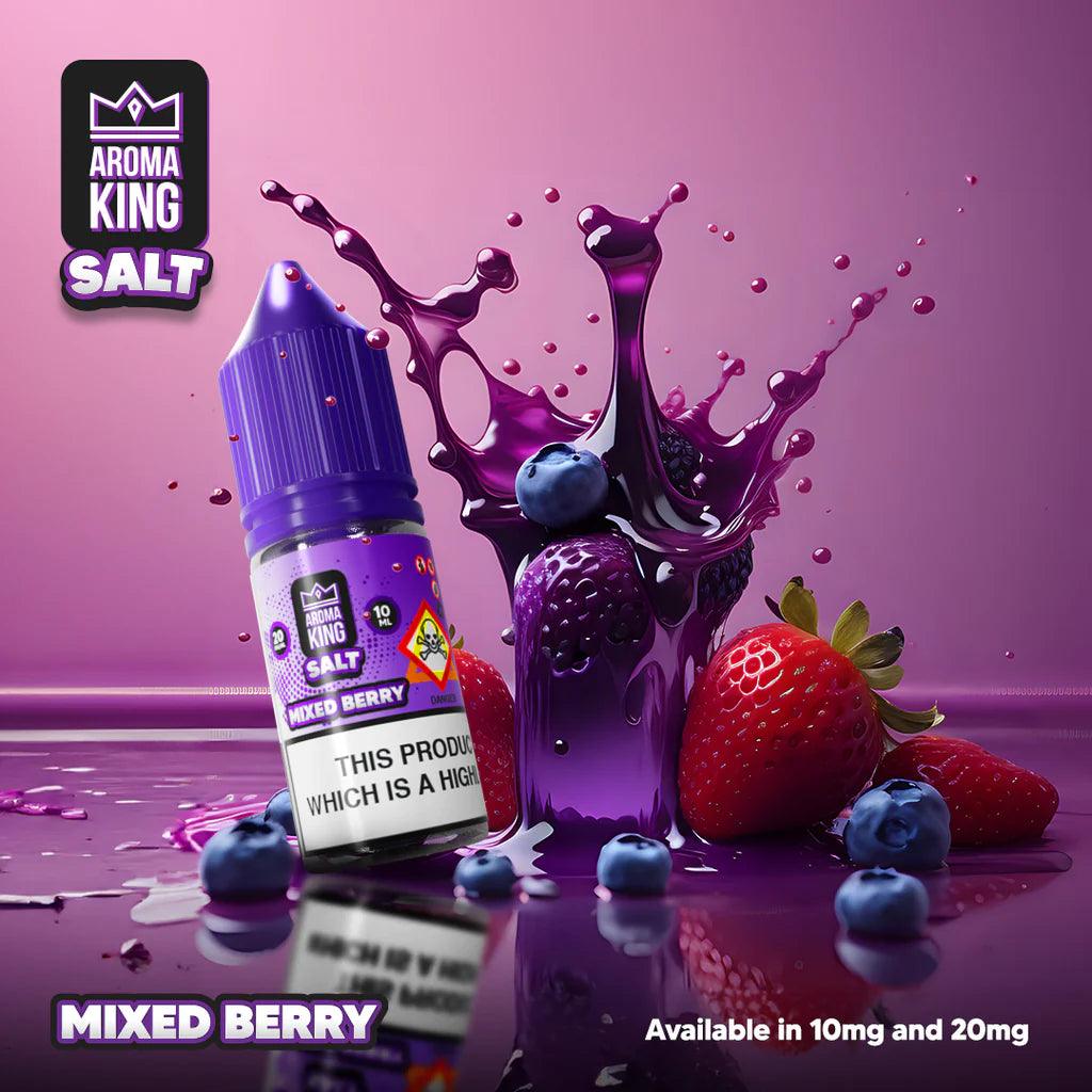 Aroma King Nic Salts Mixed Berry Nic Salt 10ml – Royal Vapes
