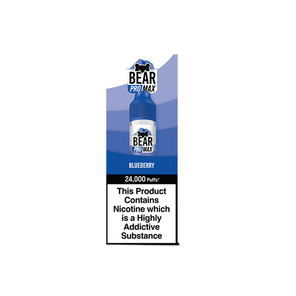 BEAR Pro MAX Blueberry Nic Salt 75ml – Royal Vapes