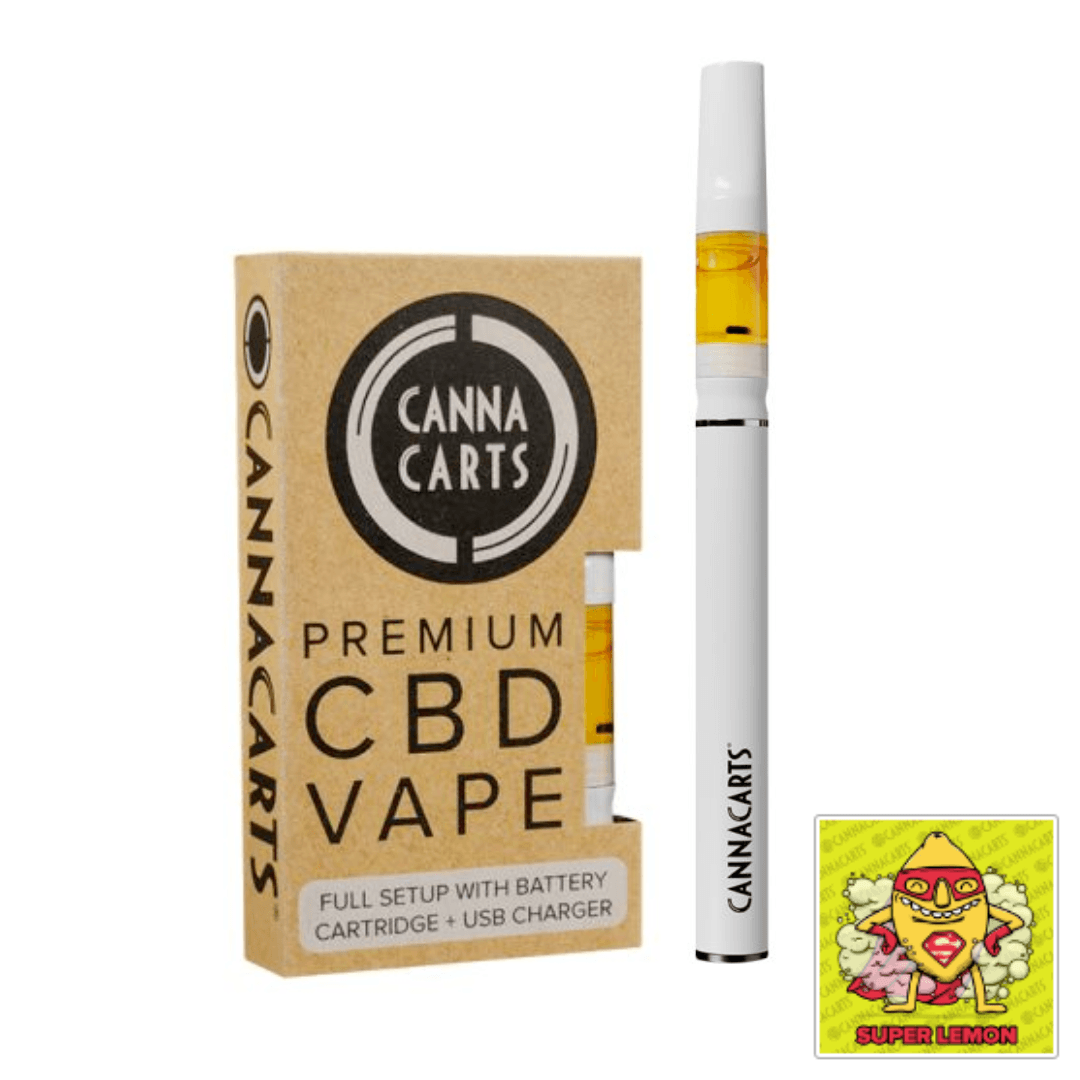 Cannacarts Super Lemon CBD Full Setup – Royal Vapes