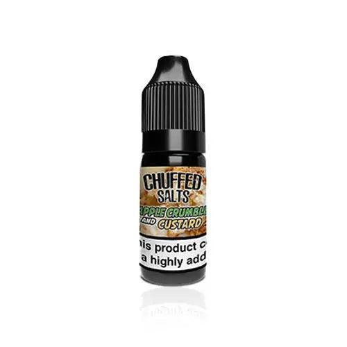 Chuffed Salts Apple Crumble & Custard Nic Salt 10ml – Royal Vapes