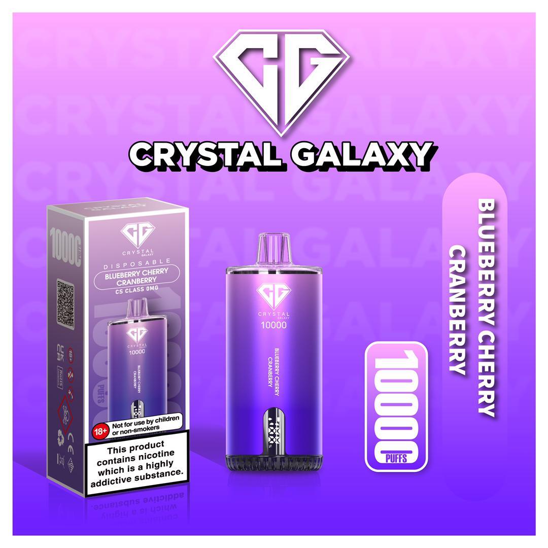 Crystal Galaxy Blueberry Cherry Cranberry 10000 Disposable – Royal Vapes