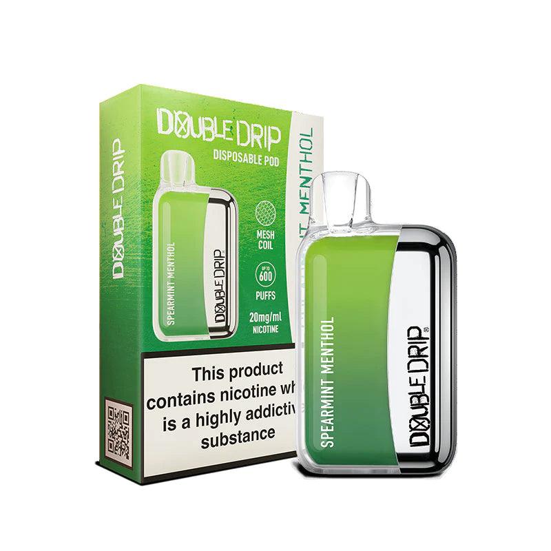 Double Drip Spearmint Menthol Disposable – Royal Vapes