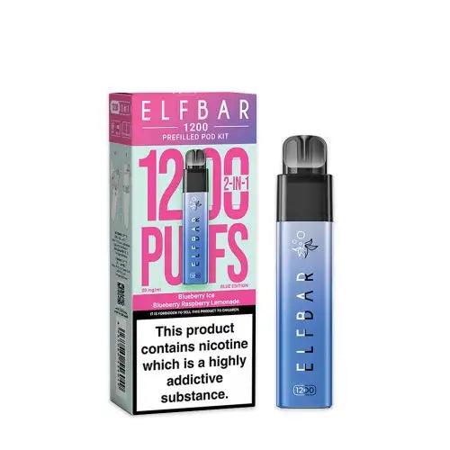 Elf Bar Blue Edition 2-in-1 Prefilled Pod Vape – Royal Vapes