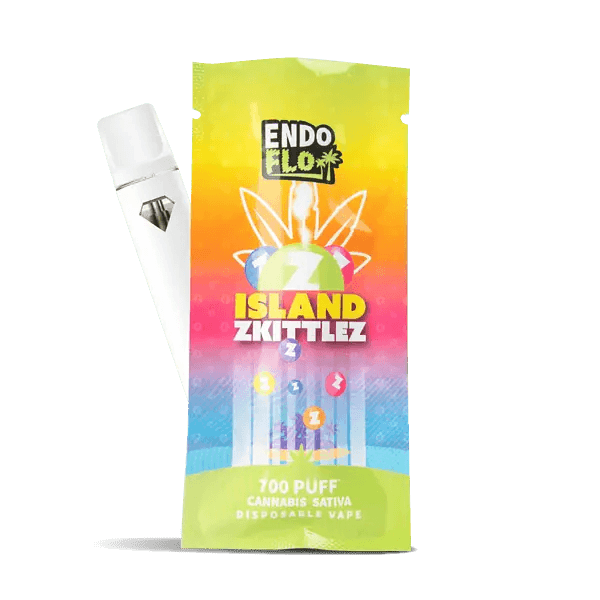 EndoFlo Island Zkittlez Full Spectrum CBD Disposable Vape – Royal Vapes