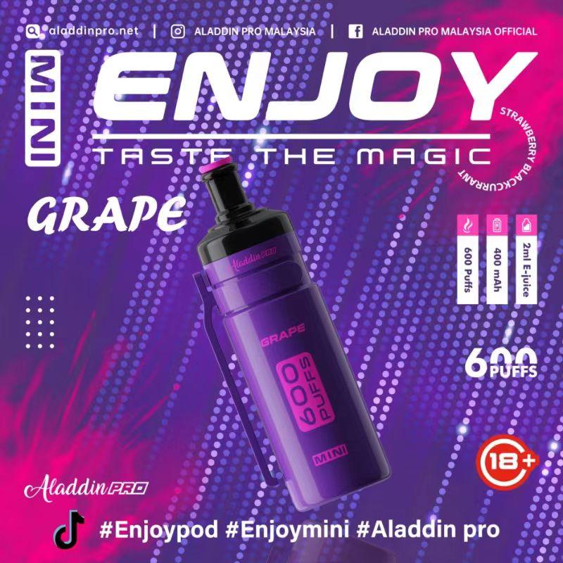 Enjoy Mini Grape 600 Disposable Vape – Royal Vapes