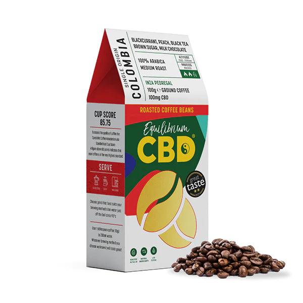 Equilibrium CBD Full Spectrum 100mg CBD Whole Coffee Beans – Royal Vapes