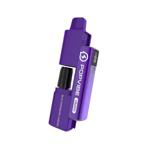 Geekvape Popvibe V5000 Blue Raspberry Cherry Disposable Vape – Royal Vapes