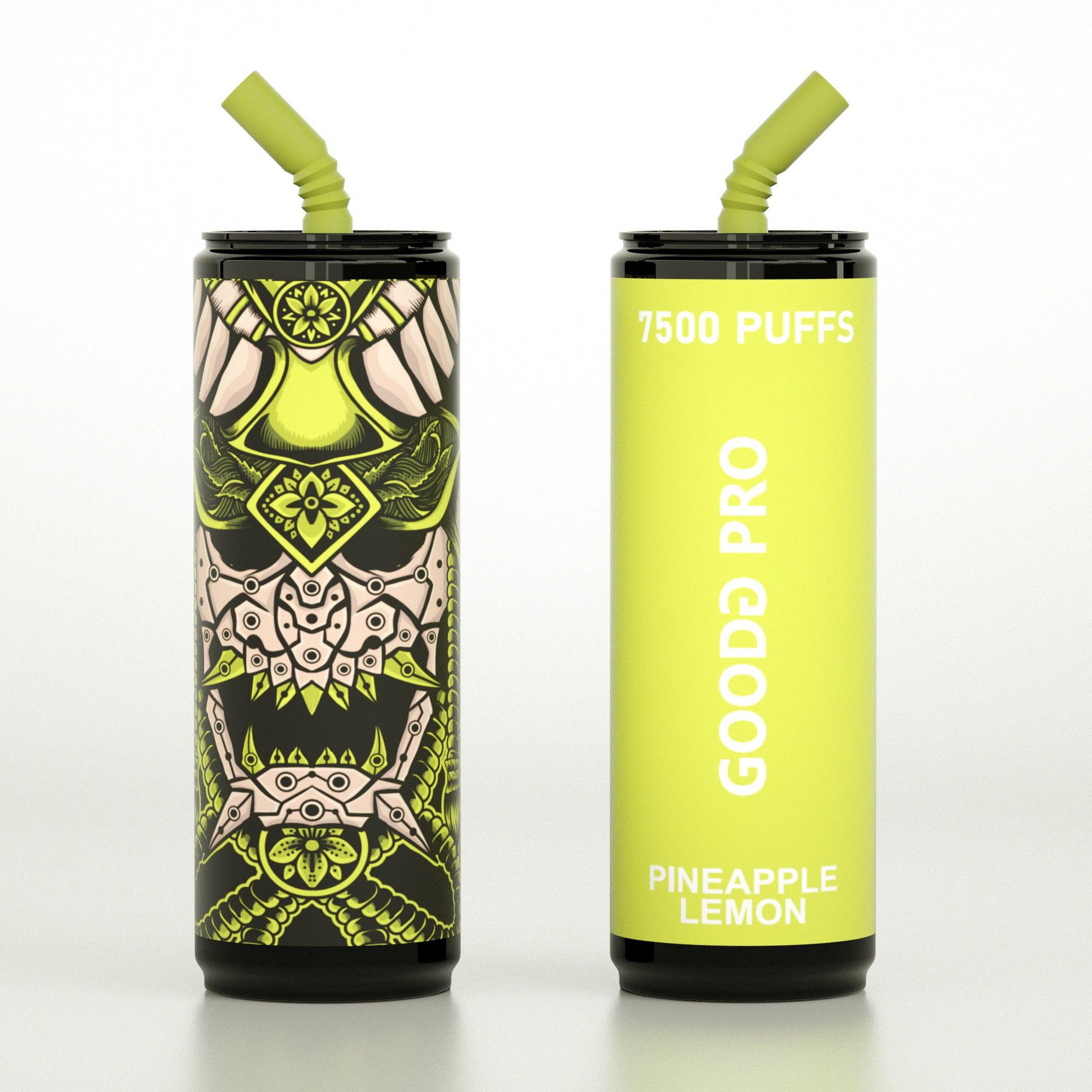 GoodG Pro 7500 Pineapple Lemon 7500 Disposable – Royal Vapes