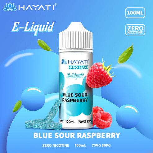 Hayati Pro Max Blue Sour Raspberry 100ml – Royal Vapes
