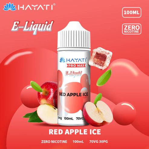 Hayati Pro Max Red Apple Ice 100ml – Royal Vapes