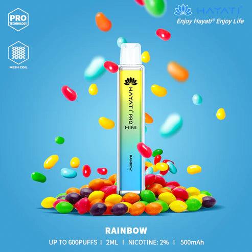 Hayati Pro Mini Rainbow Disposable – Royal Vapes