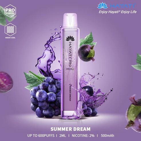 Hayati Pro Mini Summer Dream Disposable – Royal Vapes
