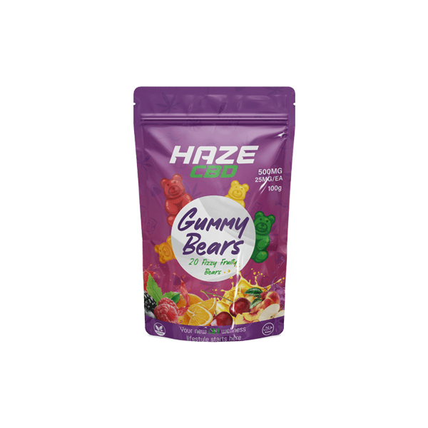 Haze CBD Gummy Bears 500mg – Royal Vapes