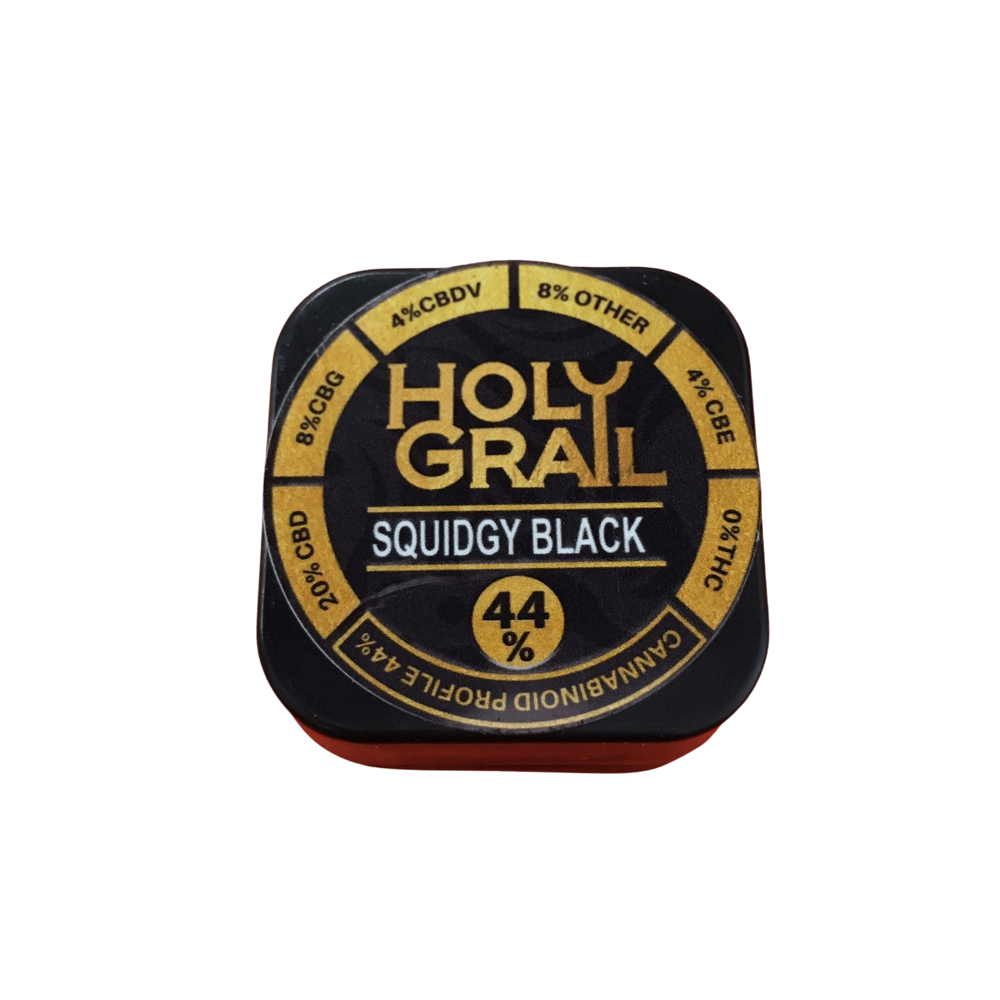 Holy Grail Squidgy Black 44% 748mg – Royal Vapes