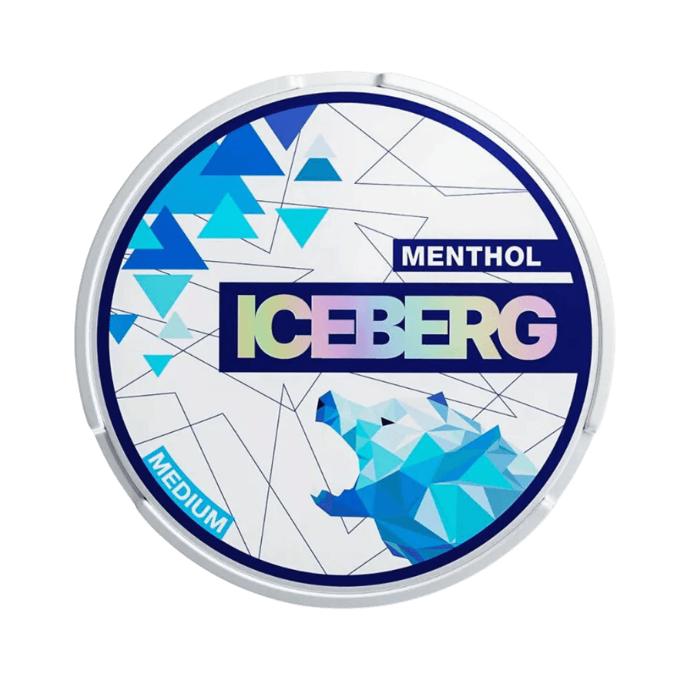 Iceberg Menthol Nicotine Pouches Medium – Royal Vapes