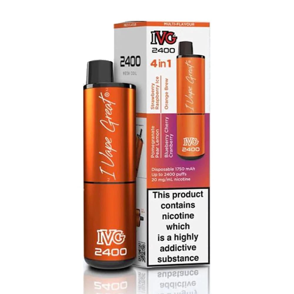 IVG 2400 Juicy Edition (Multi Flavour) 2400 Disposable – Royal Vapes