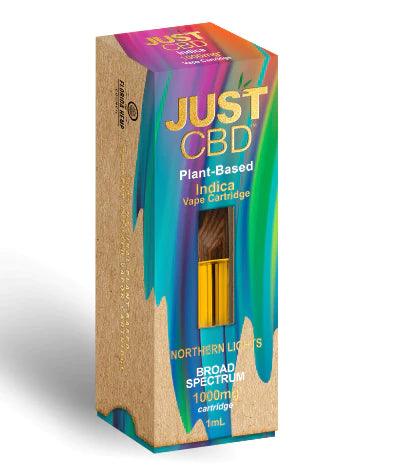Just CBD Northern Lights 1000mg Broad Spectrum CBD Cartridge – Royal Vapes