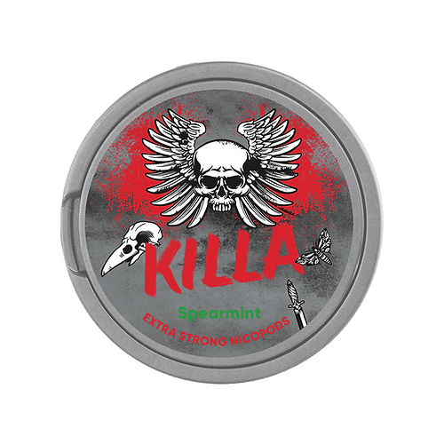 Killa Spearmint Nicotine Pouches – Royal Vapes