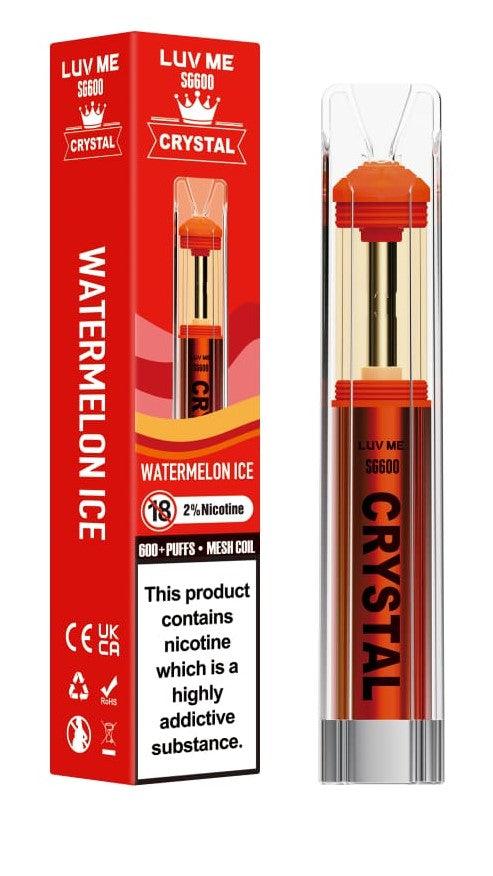 LUV ME SG600 Crystal Watermelon Ice Disposable – Royal Vapes