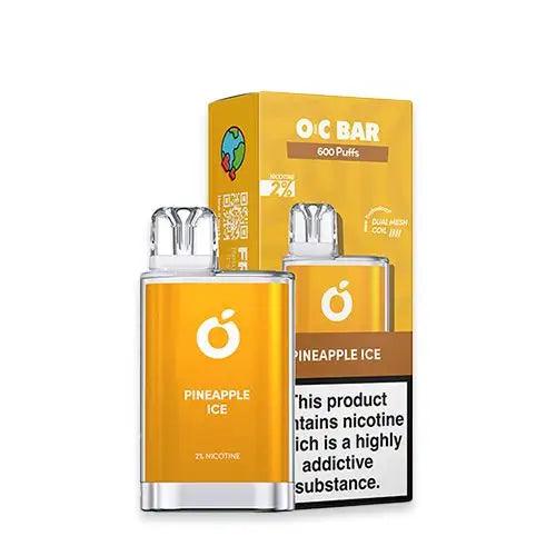 OC Bar 600 Pineapple Ice Disposable – Royal Vapes