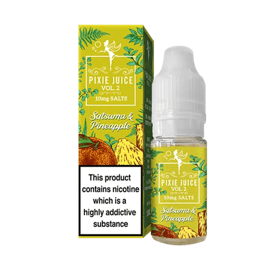 Pixie Juice Vol 2 Satsuma & Pineapple Nic Salt 10ml – Royal Vapes