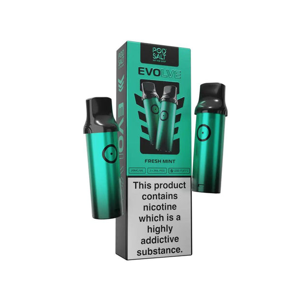 Pod Salt Evolve Fresh Mint Evolve Pods (2 Pack) – Royal Vapes