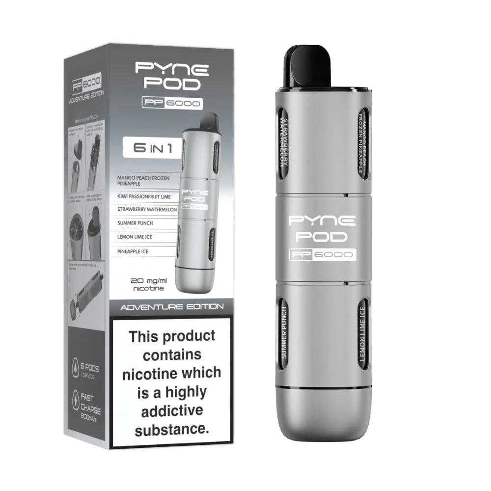 Pyne Pod PP6000 Adventure Edition (6 in 1) 6000 Disposable Vape – Royal ...