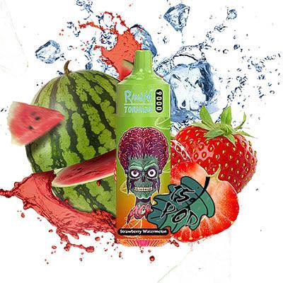 Randm Tornado 9000 0mg Prime Strawberry Watermelon 9000 Disposable ...