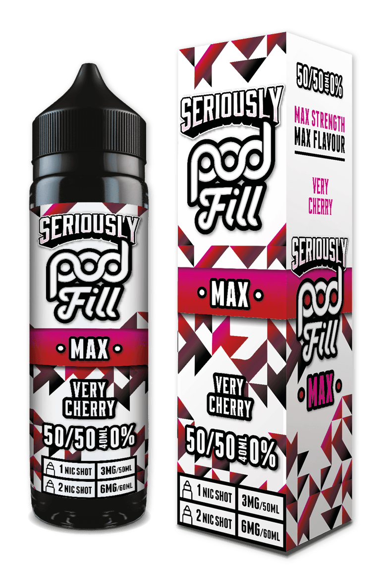 Seriously Pod Fill Max Very Cherry 50ml – Royal Vapes