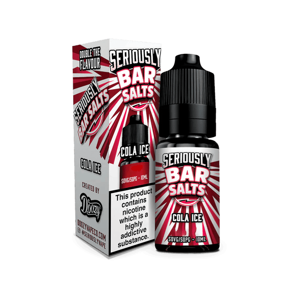 Seriously Salty Bar Salts Cola Ice Nic Salt 10ml – Royal Vapes