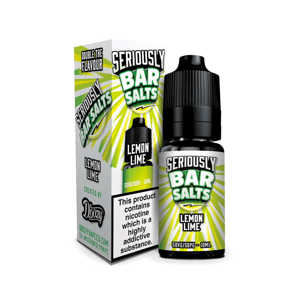 Seriously Salty Bar Salts Lemon Lime Nic Salt 10ml – Royal Vapes
